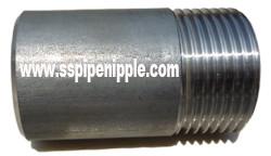 Cina Capezzolo della saldatura dell'acciaio inossidabile di DIN2982/BSPT/a metà Nipple/TOE 304/316 in vendita