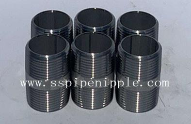 China Seamless Stainless Steel Pipe Nipple Construction Machine Building Use for sale