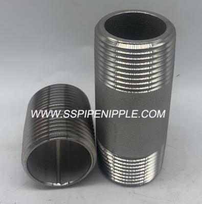 China Professional Stainless Steel Pipe Nipple 1/8