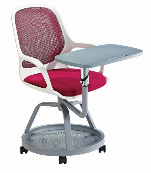 Quality School Lecture Training Room Chairs Revolving With Bookstore for sale