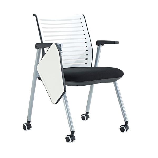 Quality Conference Office Training Chair Multi Functional Removable With Wheels for sale