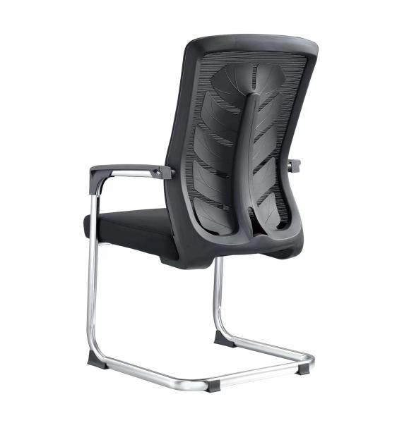 Quality Visitor PP Armrest Conference Room Chairs Without Wheels for sale