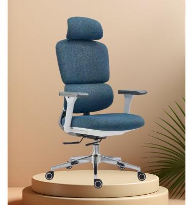 China White Adjustable 4D Armrest Ergonomic Mesh Office Chair 3 Positions Backrest for Staff for sale