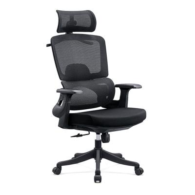 China CEO Aluminium Ergonomic Office Chair with High Back 3D Lumbar Support for sale