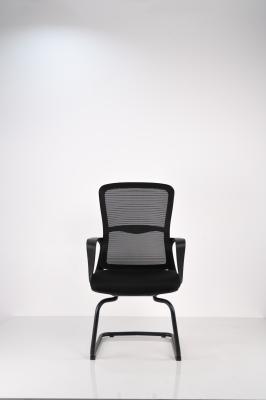 China Low Back Staff Chair Ergonomic Mesh Office Chair Fixed Base For Visitor Meeting for sale