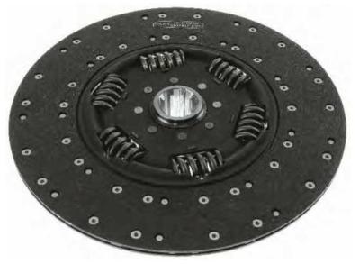 China ClutchDisc-1878004104    MAN /NEOPLAN /STEYR for sale
