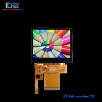 China Full View Angle 3.5'' TFT LCD Touch Panel IPS Display 24 BIT RGB SPI Interface for sale