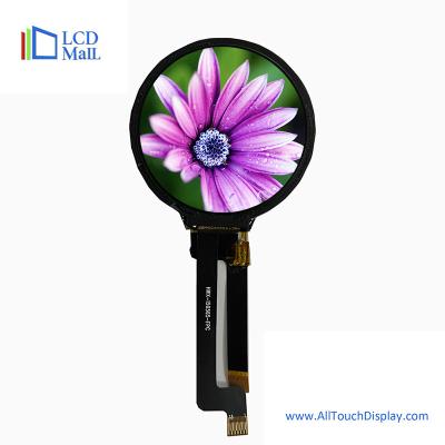 中国 全表示 2 ホワイト LED 1.28 インチ 丸い LCD IPS ディスプレイ モジュール 240240 販売のため