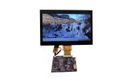 China RGB Interface Raspberry PI TFT Display 7 Inch 1024x600 Capacitive Touch Screen 300cd for sale