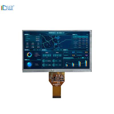 Cina 800*480 Risoluzione 7 pollici 50 pin Display LCD 280nits Tipo di spina FPC in vendita