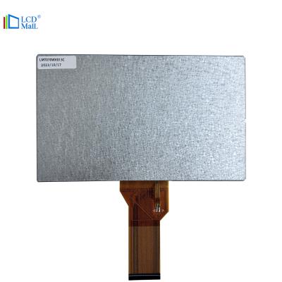 China Pantalla LCD de 7 pulgadas WVGA TFT 800*480 Resolución de 6 horas Dirección de visualización Pantalla LCD en venta
