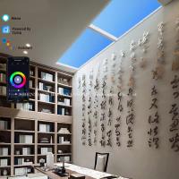 China 1150x140mm Dimmable Tuya Smart LED Virtual Skylight Panel with 6500K CCT and 50,000 Hour Lifespan for sale