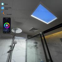 China RYOPT Rectangle Faux Skylight Panel 600x600mm 90% Light Transmission Dali Support for sale