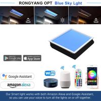 China 150W LED Ceiling Panel Light 600x600mm Dimmable Remote Control AC100-240V for sale