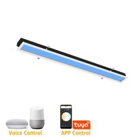 China RYOPT Virtual Skylight LED Panel 111x10cm with Smart Control, Dimmable 0-100% Brightness for Artificial Sunlight for sale
