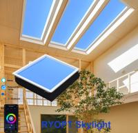 China 60x60cm LED Sky Cloud Ceiling Panel Light 100W 4000 Lumens 7800K RGB Surface Mounted Therapeutic Lighting for sale