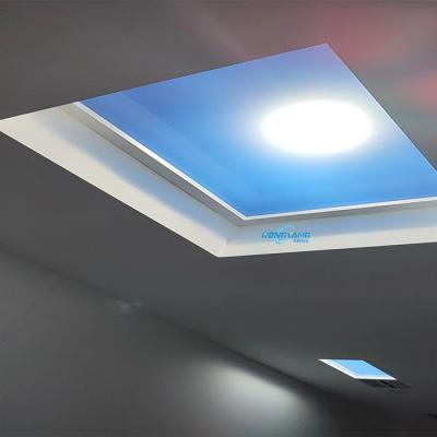 China Aluminum Alloy Artificial Sunlight Panel With LED Light Source For Customized Lighting for sale
