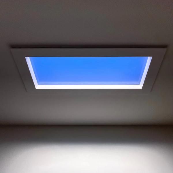 3.6A pannello di lucernario a LED 2100-7000K Temperatura del colore 6-10 metri quadrati Area irradiata
