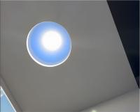 China RYOPT 80W Smart Artificial Sunlight Panel 600mm Round 90 CRI A+ Energy Efficient for Home Office for sale