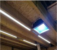 China RYOPT 500W Artificial Sunlight Panel 6500K 95 CRI 30M Projection for Indoor Lighting for sale