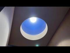 Clarabóia falsa LED de 600 × 600 quartos, luzes Tuya 6500K simulam luz solar