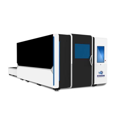 Cina protezione completa di fibra ottica della tagliatrice del laser di CNC 3000w in vendita
