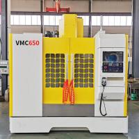 China Vmc650 Cnc 4 Axis Vmc Machining Center Semi Closed Loop Vertical for sale