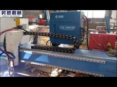 380V CNC 1530 προσαρμοσμένο μέγεθος τεμνουσών μηχανών πλάσματος ατσάλινων σκελετών