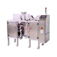 China Mini Doypack Packaging Machine With Bowl Elevator Suitable For Manual Cutting for sale
