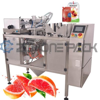 Cina Pompa liquida Juice Laundry Liquid della macchina imballatrice di Doypack in vendita