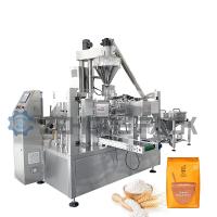 China Automatic Bag Feeding Powder Packing Machine Multi Station Solid Beverage for sale