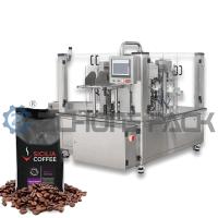 China Coffee Bean Vacuum Packaging Machine High Speed Multi-station Automatic for sale