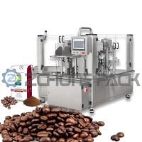 China Coffee Bean Vacuum Packaging Machine High Speed Multi-station Automatic for sale