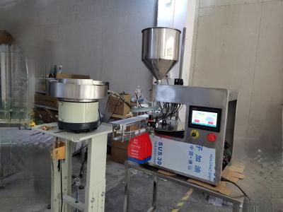China Desktop Capping All-In-One Machine Nozzle Bag Product Liquid Powder Granule Packaging for sale