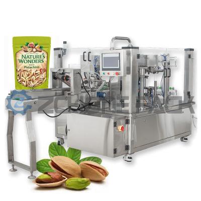 China Pistachio Packaging Machine Solid Granular Premade Pouch Stand-up Pouch for sale