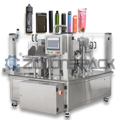 China Electronic Products Electronic Cigarette Perfume Premade Bag Automatic Packaging Machine for sale