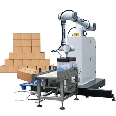 China Automated Palletizing Machine for Packing Products, Featuring Suction-Based Stacking and Built-in Collision Detection for sale