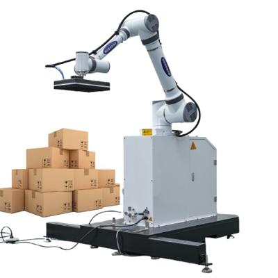China Electric Automated Palletizing Machine for Food & Paper Packaging Featuring Suction-based Stacking Built-in Collision Detection for sale