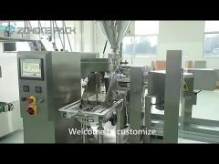 Machines d'emballage de casse-croûte de nourriture de riz de grains de café d'écrous de granule