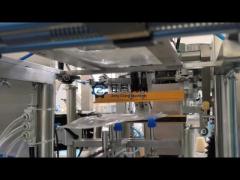 Verpakkingsmachine voor tandartsvlies met meerdere stations 220V 380V 50/60HZ