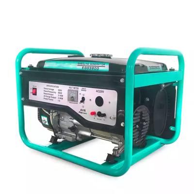 Cina 3KW 3000W Piccolo alimentatore portatile per generatore di benzina per uso domestico in vendita
