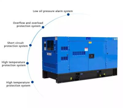 Cina gruppo elettrogeno silenzioso insonorizzato antipioggia 100kw 110/220V 220/380V 230/400V in vendita