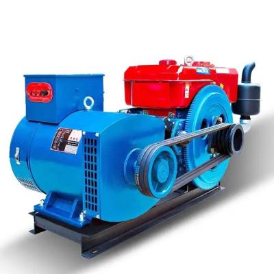 中国 Low Consumption Super Silent Small Diesel Generator Set For Home Use 15KVA 販売のため