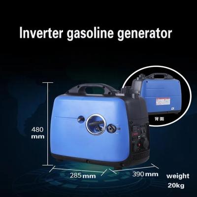 China Small Quiet Portable Gasoline Engine Generator 2kw For Community Parks à venda