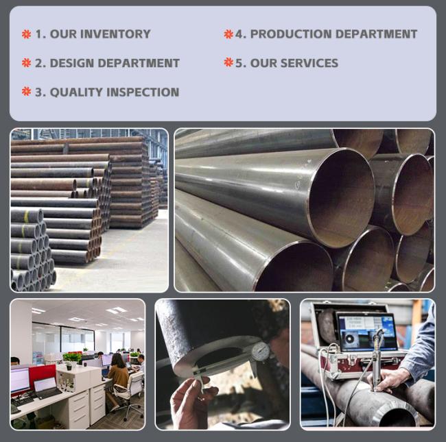 Hot Sale Black Cast Iron Seamless 24 Inch Carbon Steel Pipe