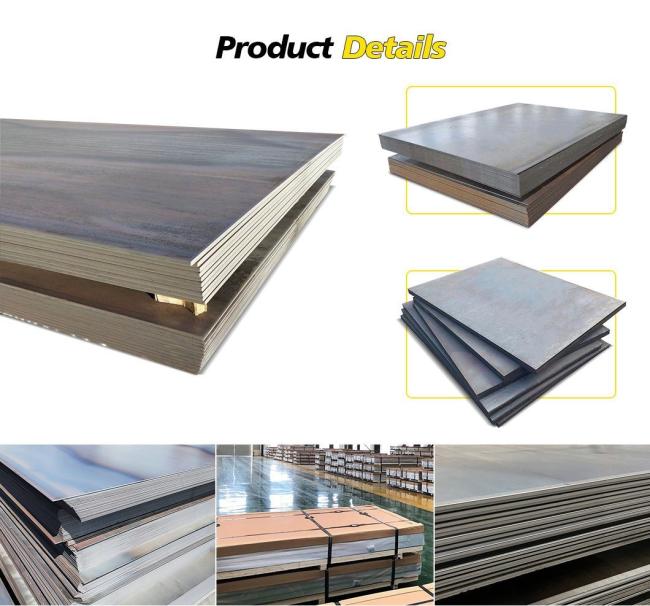 Carbon Steel Structural Sheet with 1023 1095 Q235B for Container Ship Boiler in Stock ASTM Hot/Cold Rolled 4X8 Cast Iron Metal 6mm CS Low High Mild Strength