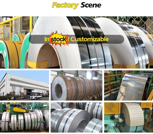 Quality Control Enabled Factory Supply ASTM 202 304 316 321 410 430 Thickness 0.2mm 0.3mm 0.5mm 1mm 2mm 4mm 5mm 7mm Cold Hot Rolled Stainless Steel Coils Strip