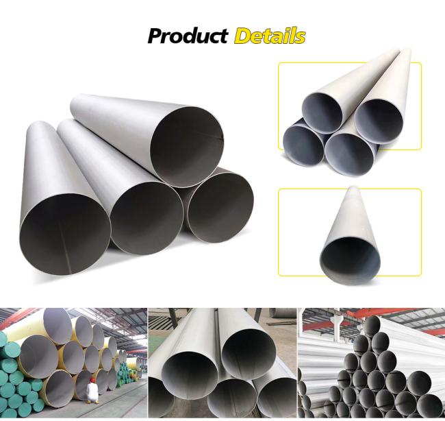 Stainless Steel Welded Pipe 304 Stainless Steel Pipe Stainless Steel Exhaust Pipes Muffler