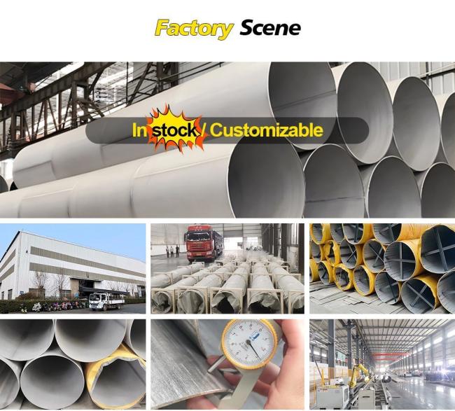 Wholesale Customized Welded Stainless Steel Pipe 304/Cold Drawn Welded Tube