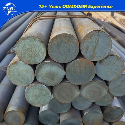China 40cr Ck45 16mn Warmgewalst koolstofstaal Ronde staven ijzeren staven met en Dikte.02-20 mm Te koop
